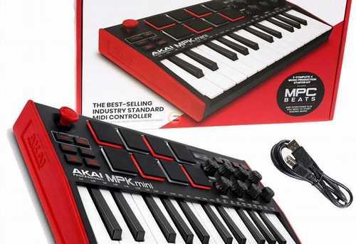 Midi клавиатура akai MPK mini mk2