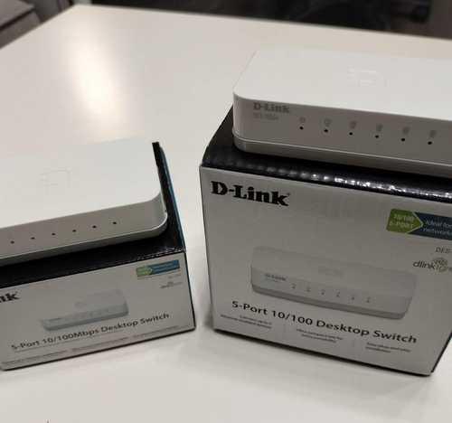 Коммутатор D-Link 5-port 10/100