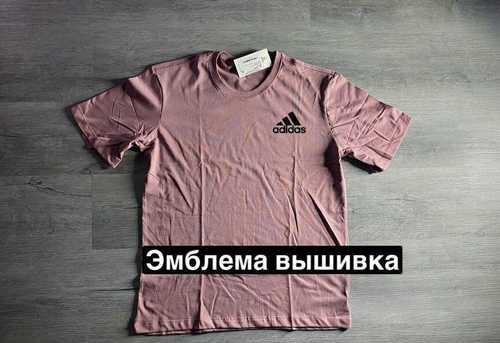 Футболка Adidas мужская розовая новая