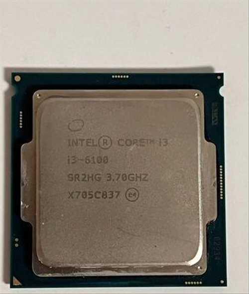 Intel core i3 6100