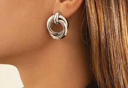 Сережки бижутерия