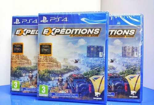 Expeditions a Mudrunner Game (PS4) Новый