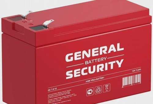 Аккумулятор General Security GS 7.2-12