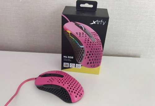 Игровая мышь Xtrfy m4 RGB Pink