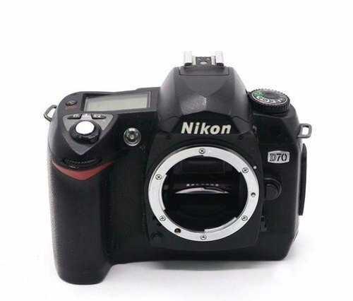 Nikon D70 body (пробег 20460 кадров)