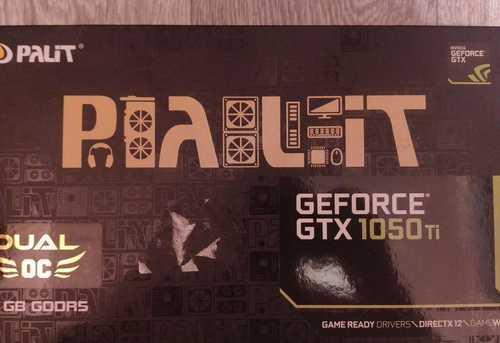 Видеокарта gtx 1050 ti palit