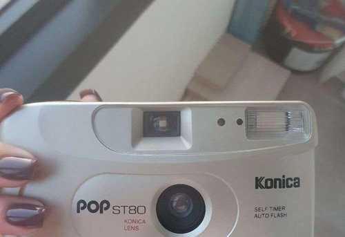 Плёночный фотоаппарат konica POP ST80