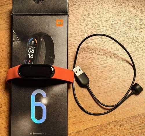 Фитнес браслет xiaomi mi SMART band 6