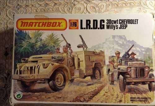 Matchbox-L.R.D.G-30cwt-Chevolet Willy's-Jeep 1:76