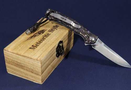 Нож подарочный с метеоритом