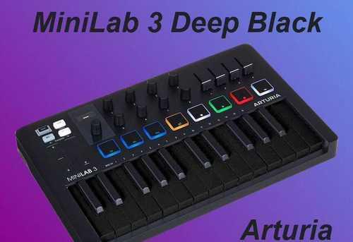 Arturia MiniLab 3 Deep Black