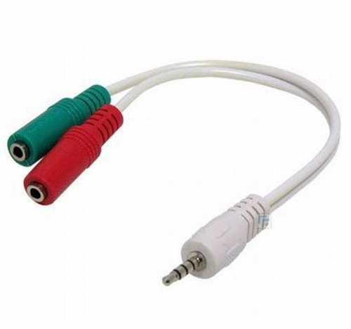 Переходник CCA-417 3.5mm 4-pin на 3.5 mm stereo  