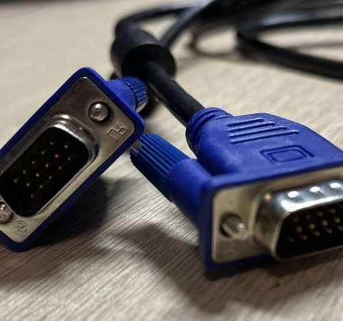 Кабель vga и кабель dvi