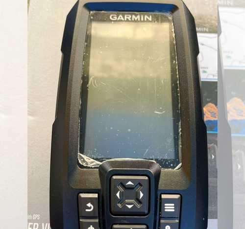 Эхолот garmin striker vivid 4cv с датчиком gt20 tm