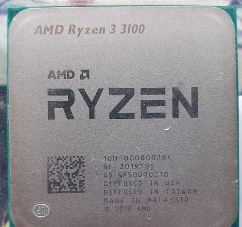 Процессор AMD Ryzen 3 3100