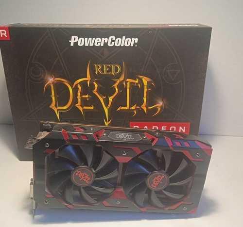 Видеокарта rx580 8gb red devil