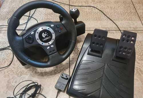 Logitech driving force 900градусов с кпп