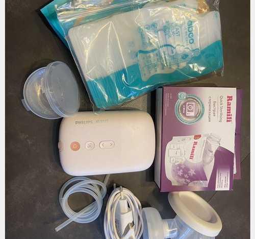 Молокоотсос philips avent электрический