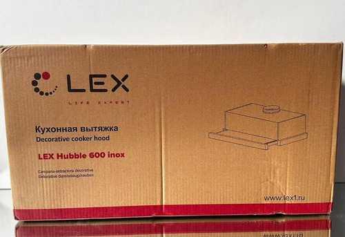Вытяжка LEX hubble 600 inox, 650 М3/Ч, 60 см, нерж