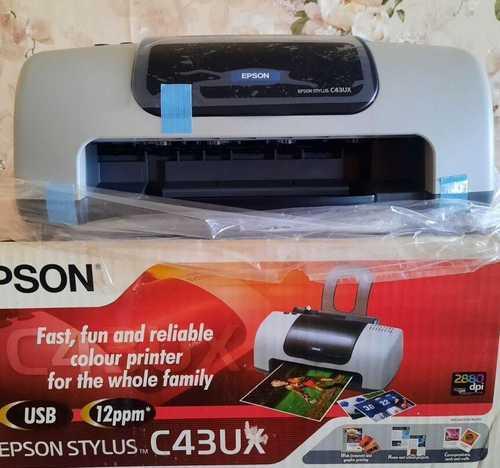 Цветной принтер epson