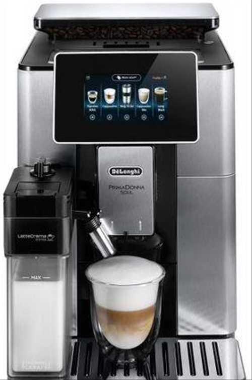 Кофемашина De'Longhi PrimaDonna Soul ecam610.74.MB