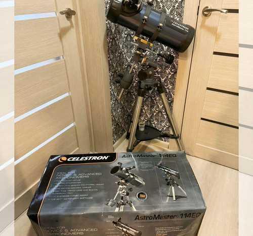 Телескоп Celestron AstroMaster 114 EQ