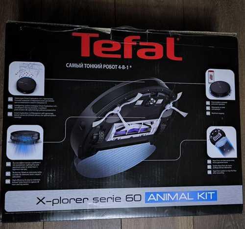 Робот пылесос tefal explorer serie 60