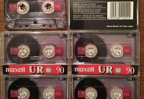 Аудиокассеты maxell ur 90,и др