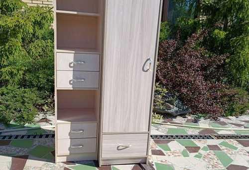 Шкафы с ящиками 2 шт. для одежды и для вещей