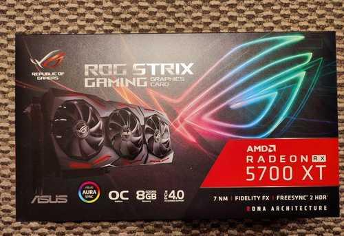 Asus ROG Strix Radeon RX 5700 XT OC edition 8GB