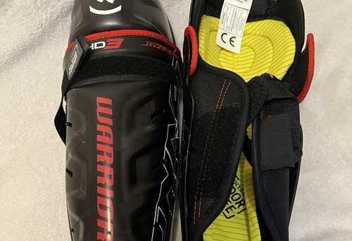 Щитки хоккейные новые Warrior Sports JR 13"/33 см