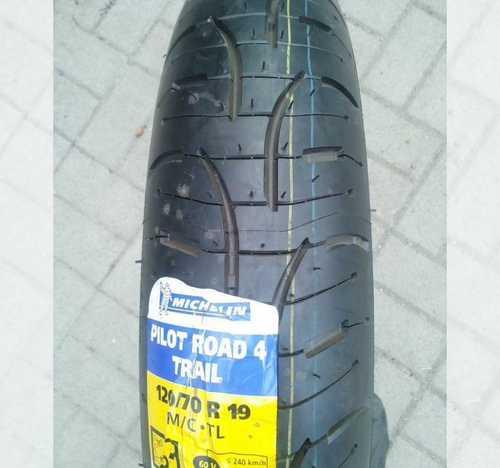 Новый Michelin 120-70-19 2018г Pilot Road 4 Trail