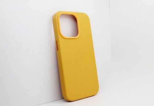 iPhone 14 Pro Leather Case "Golden Brown"