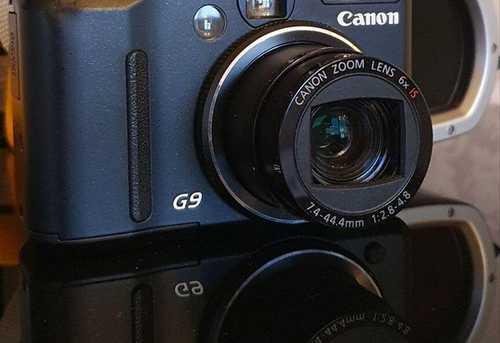 Фотоаппарат canon G9 + бокс для подводной съёмки