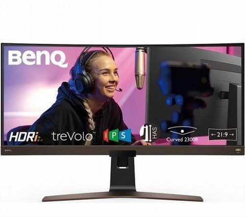 LCD BenQ 37.5" EW3880R черный IPS 3840x1600 21:9 h