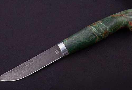 Нож финка "Lappi" (Лаппи), клинок Дамасская сталь