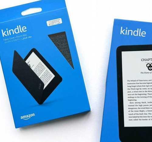 Kindle 11 2024 без рекламы черная   фирм чехол