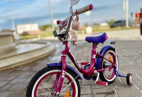 Велосипед детский Black Aqua Princess 14"