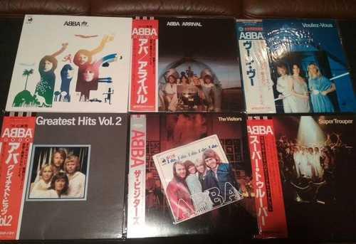 Винил LP abba оригиналы Japan NM/EX Obi