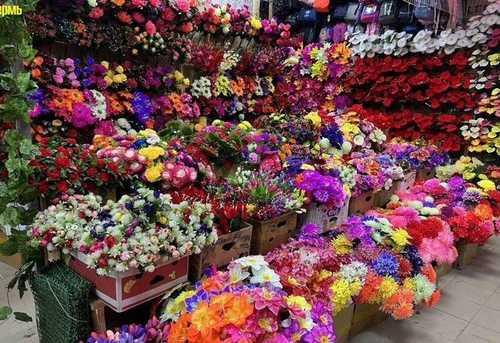 Искусственные цветы оптом тюльпаны нарцисы