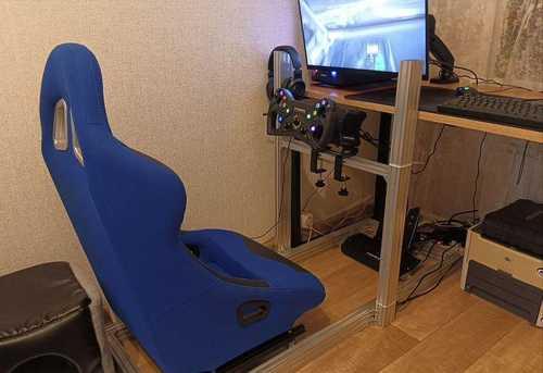 Кокпит для симрейсинга. Удобнее playseat