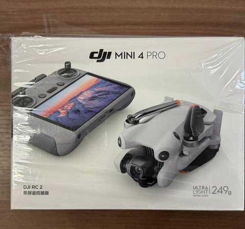 Квадрокоптер DJI Mini 4 PRO (DJI RC 2) Активирован