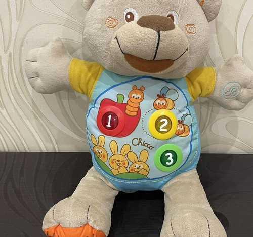 Chicco игрушка музыкальная Мишка Тедди