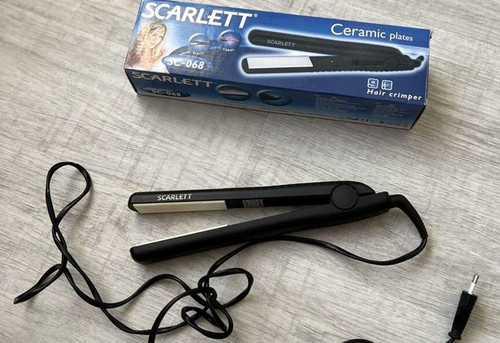 Выпрямитель/утюжок для волос scarlett
