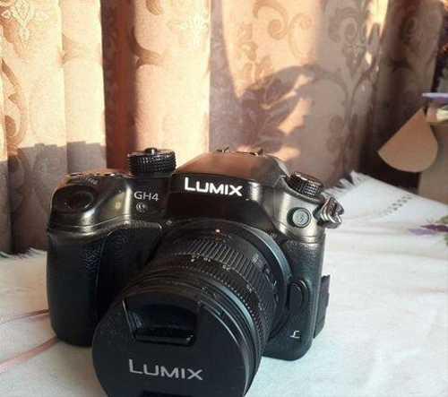 Panasonic lumix gh4 + обьектив lumix 14-45
