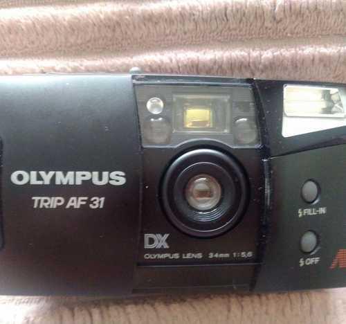 Плёночный фотоаппарат olimpus trip AF 31