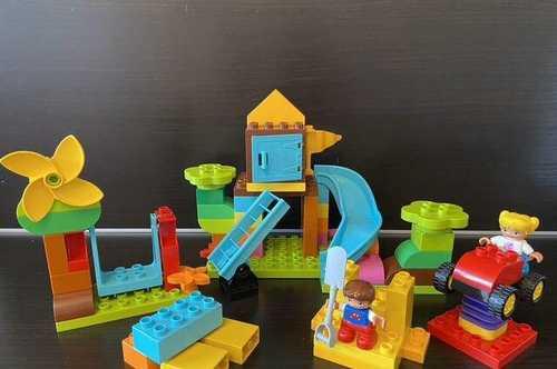 Lego duplo набор кубиков/доска/игровая площадка