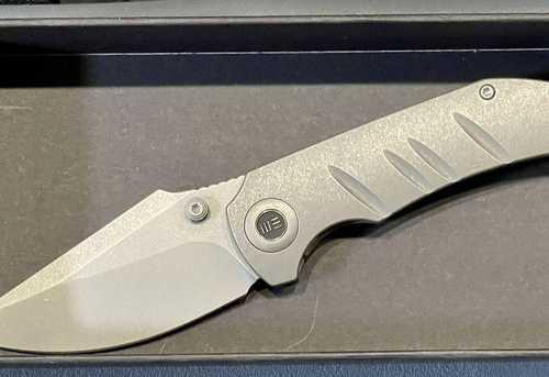 Нож WE Knife Riff-Raff, CPM 20CV, Titanium Gray