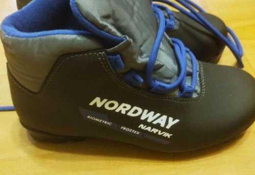 Новые лыжные ботинки Nordway 36 размер