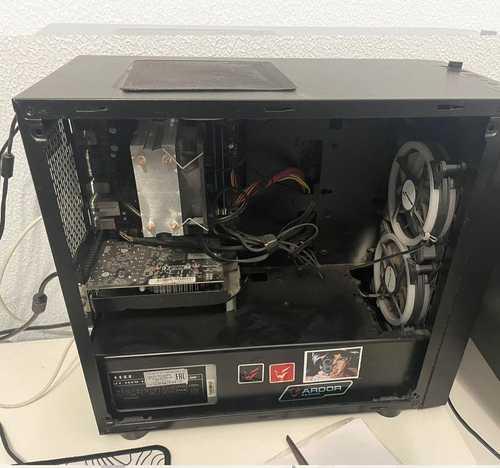 Игровой ПК, Core i5-8400, GeForce 1050 Ti 4 ГБ, RAM 16 ГБ